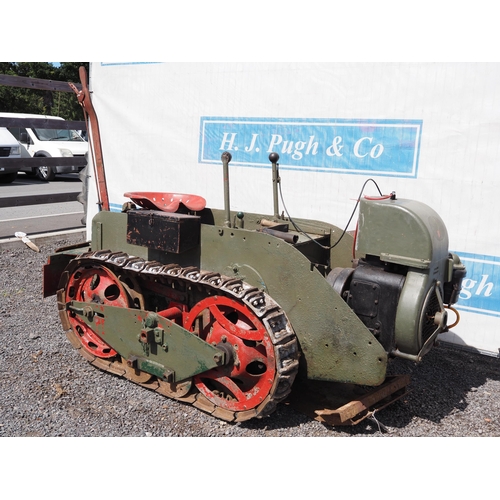 Ransomes MG crawler. Running when stored