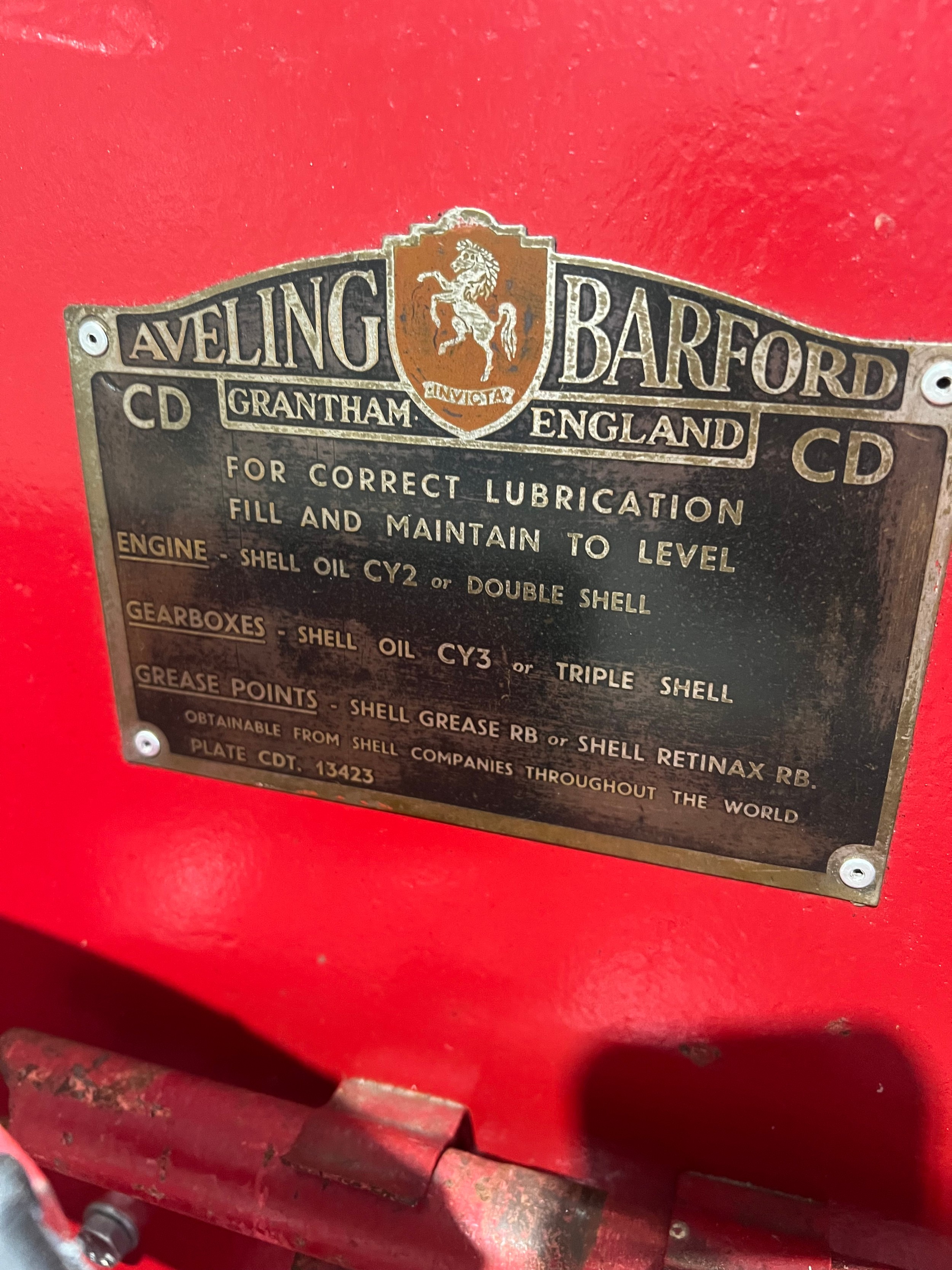 Aveling Barford Calfdozer. Petrol. Running and driving when stored ...