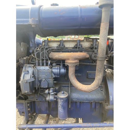 Fordson Major tractor with L4 Perkins engine. Runs & drives. 3 point ...