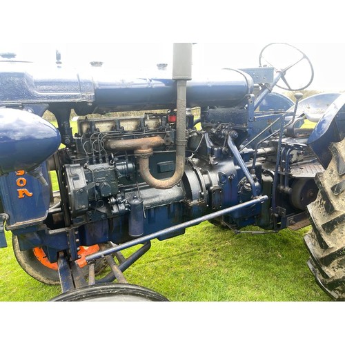 Fordson Major tractor with L4 Perkins engine. Runs & drives. 3 point ...