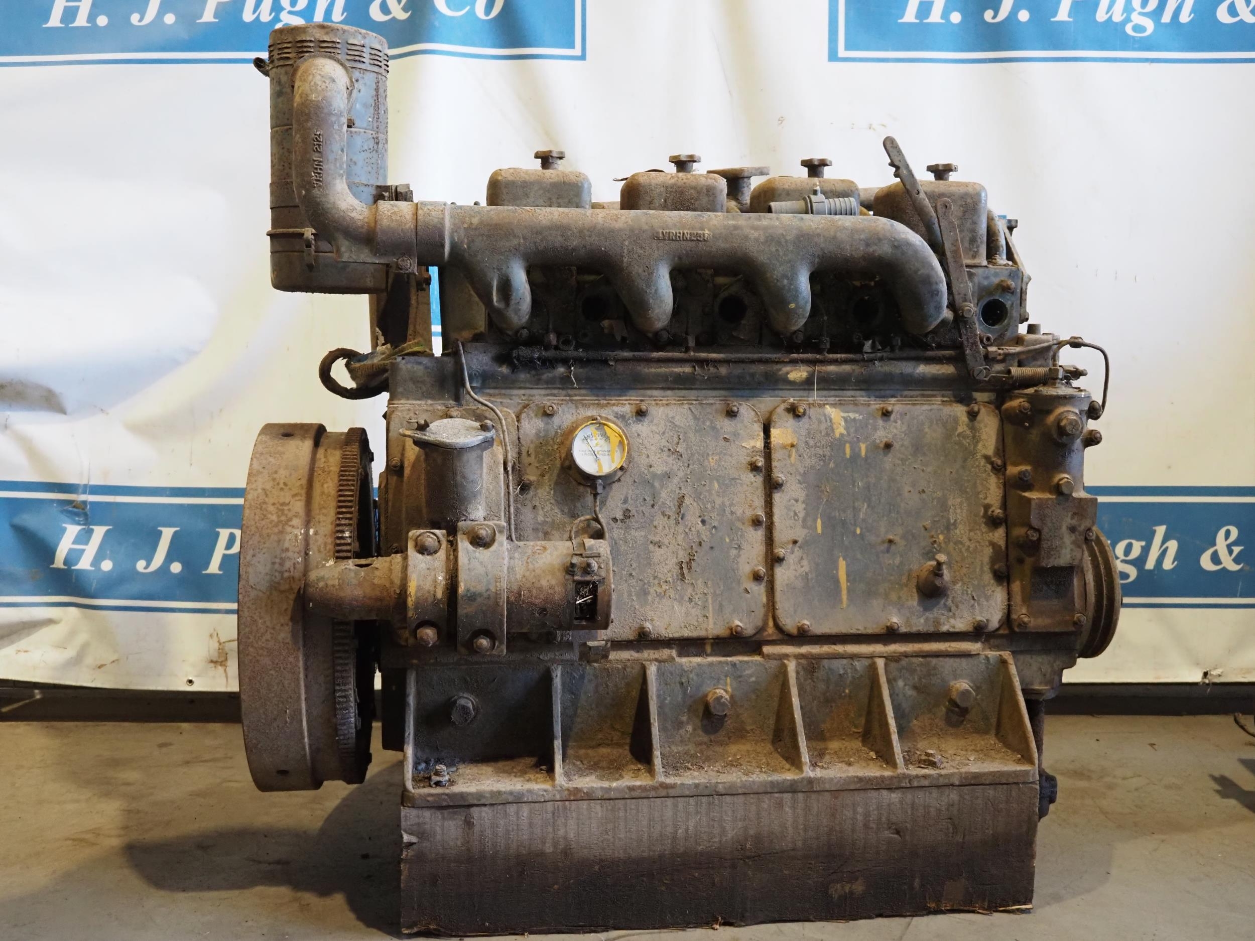 Ruston 4 cylinder diesel engine No. 269070