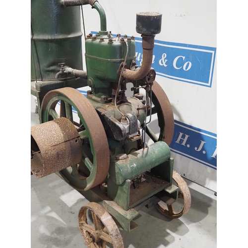 Lister L stationary engine. Spec 104L, 7 hp. No. 230042