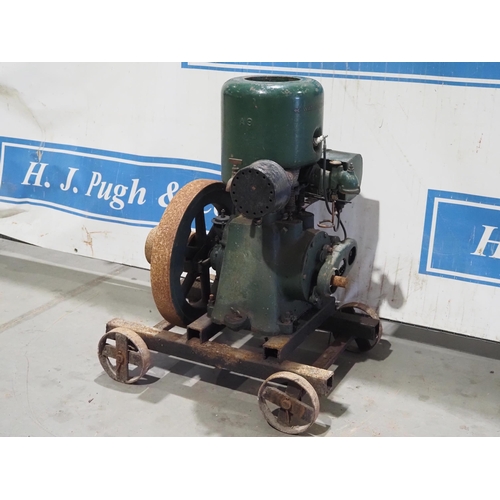 Lister junior 2½HP stationary engine, spec 13, no. 43955