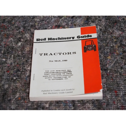 Red Machinery guide 'Tractors' 31st May 1980 and Clayson Combine ...