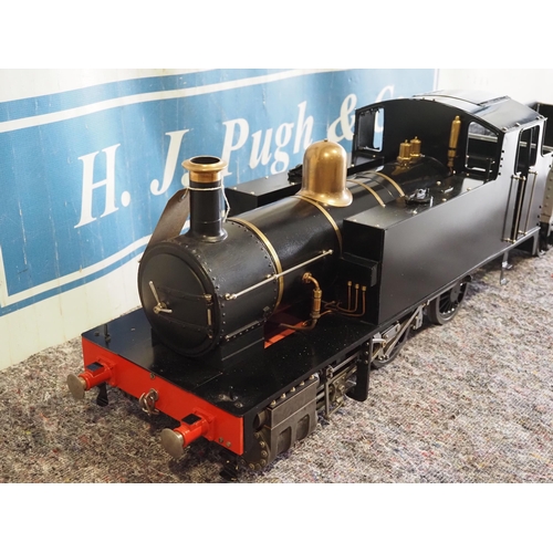 Simplex 5" scale steam locomotive with coal carriage. Full nut and bolt ...