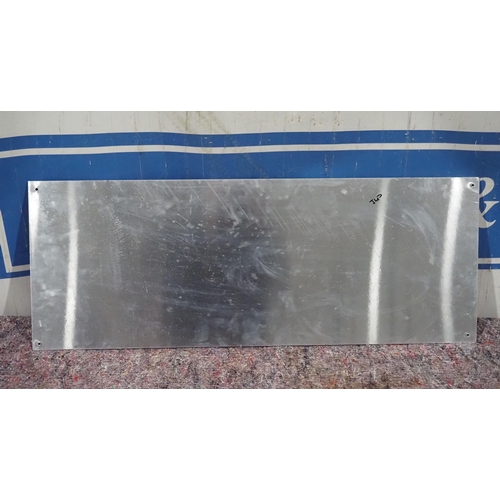 Aluminium sign - Mountfield dealer 12" x 31½"