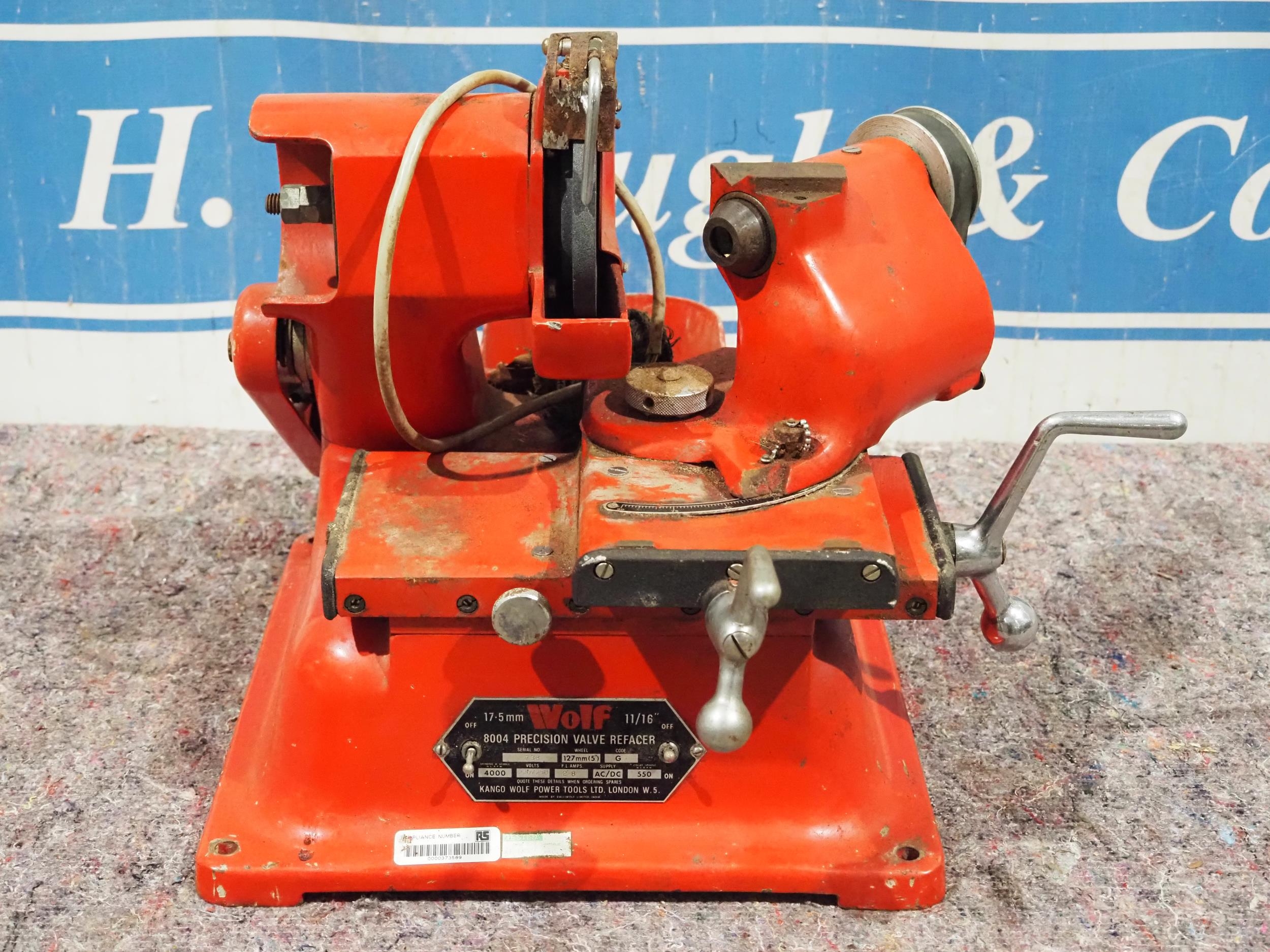 Wolf precision valve refacer