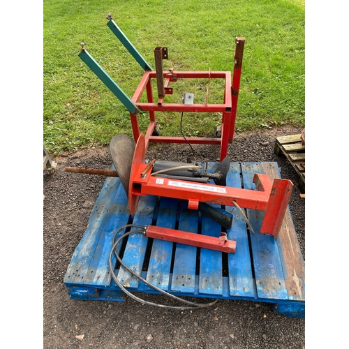 Trolley and Viking wheel changer machine