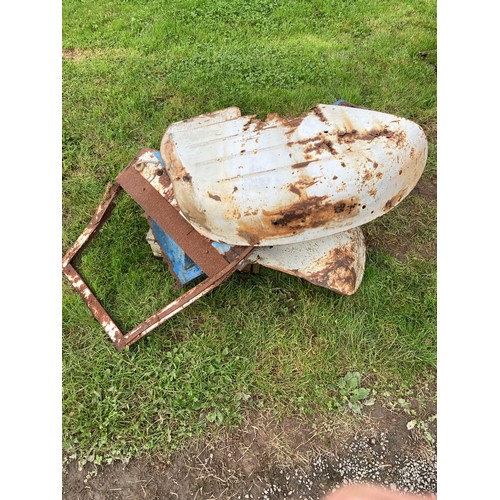 Ford tin work and toolbox