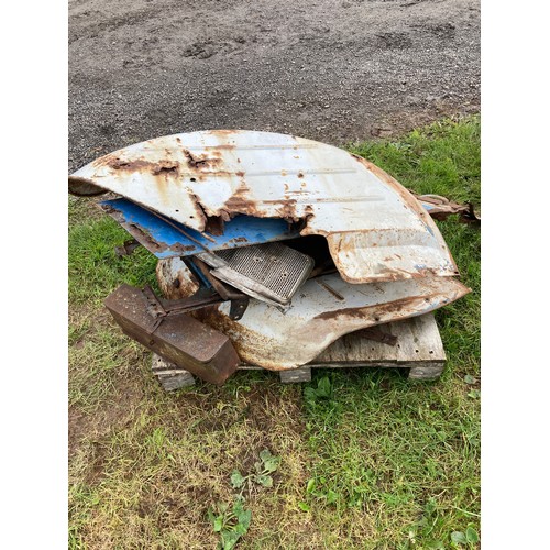 Ford tin work and toolbox