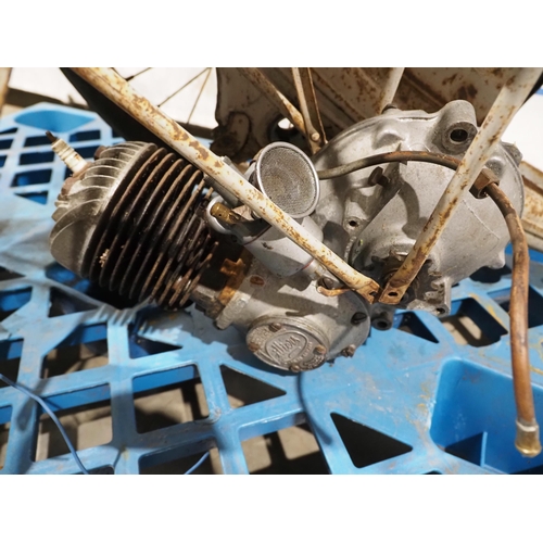 NSU Quickly autocycle project. 1959. 49cc Frame no. 805640 Comes with 2 ...