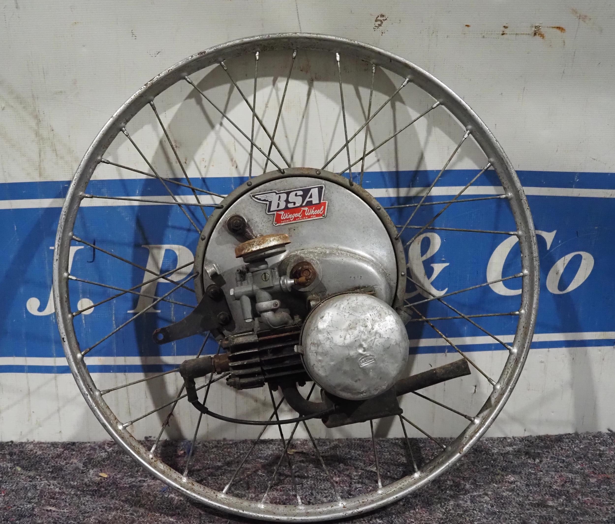 BSA winged wheel