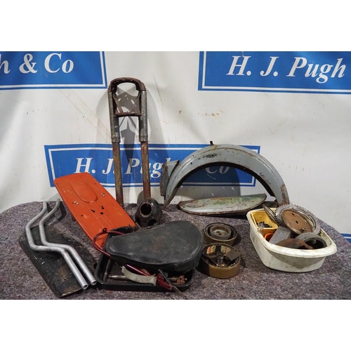 Assorted James parts