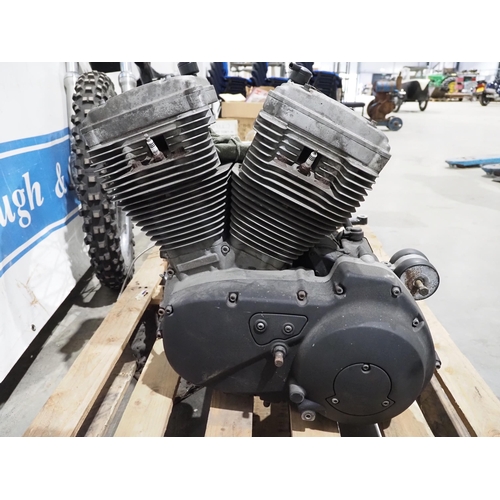 Harley Davidson rolling chassis with Buell Firebolt XBR 1200 engine to ...