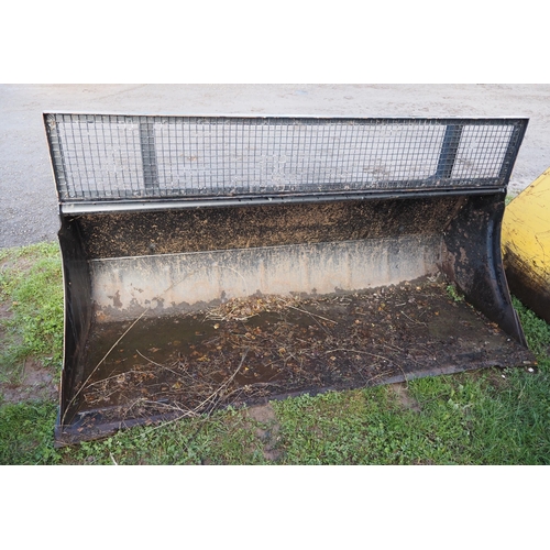 Loader bucket 7ft on euro brackets