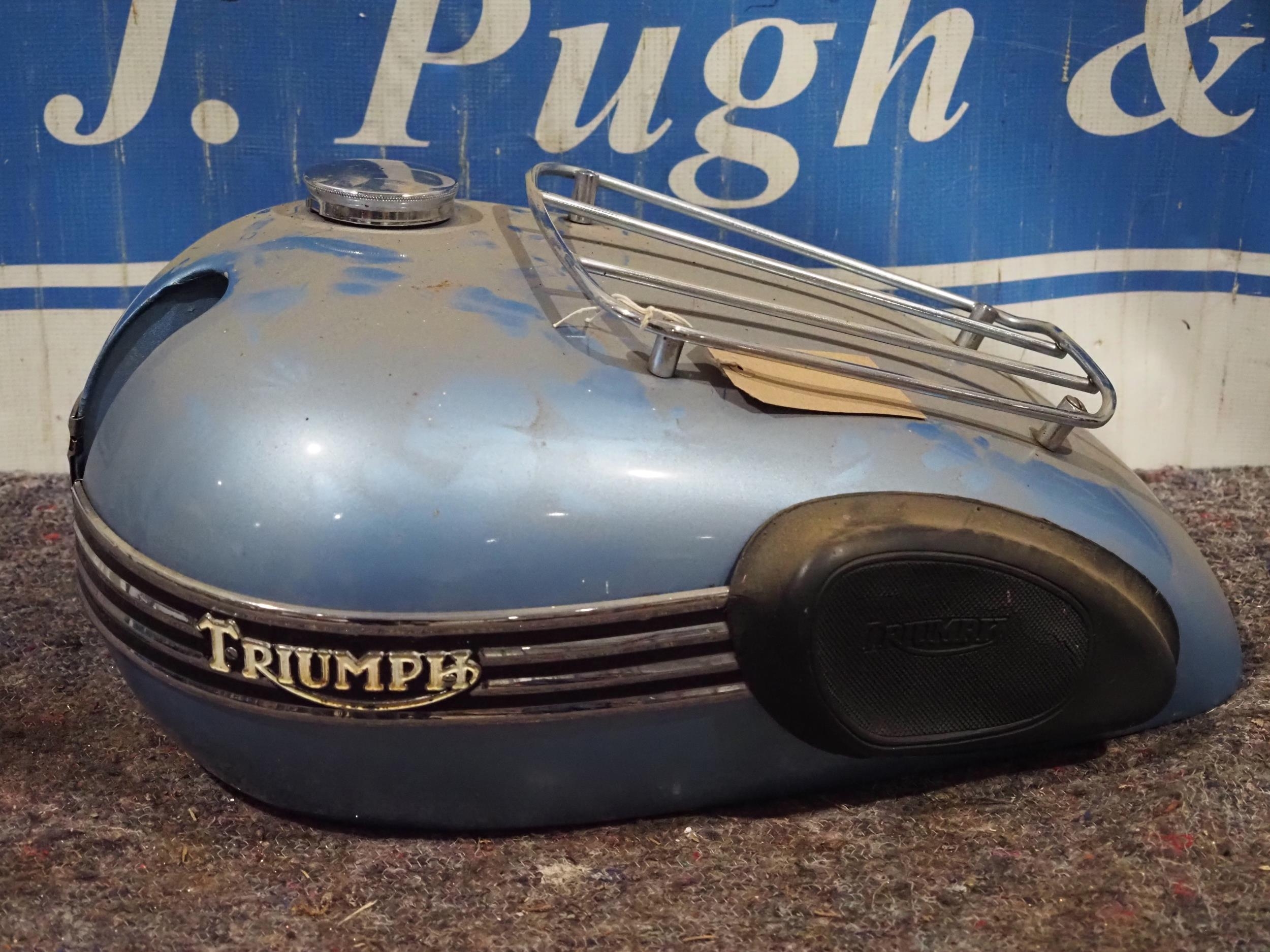 Triumph swinging arm pre-unit Trophy petrol tank