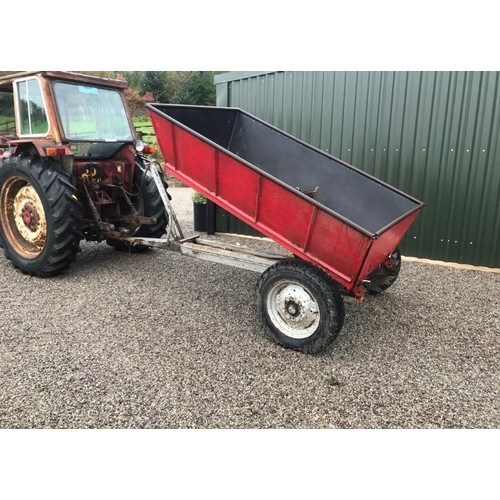 Ferguson 30CWT tipping trailer S/No. NON1668. Top not original