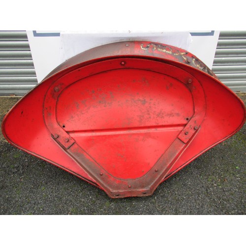 Pair of original Massey Ferguson 35 mudguards