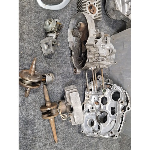 Honda C50 project. Comes with a rolling chassis and large quantity of ...