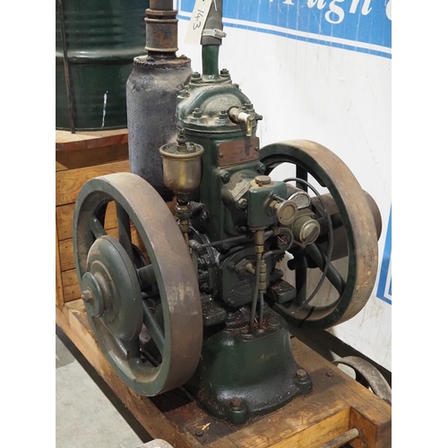 Petter M type 3hp stationary engine, no. 63108