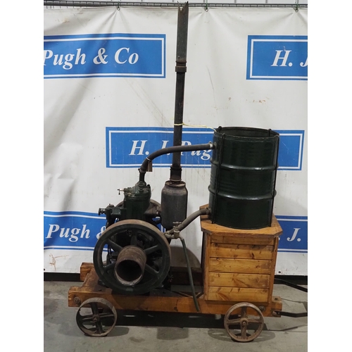 Petter M type 3hp stationary engine, no. 63108