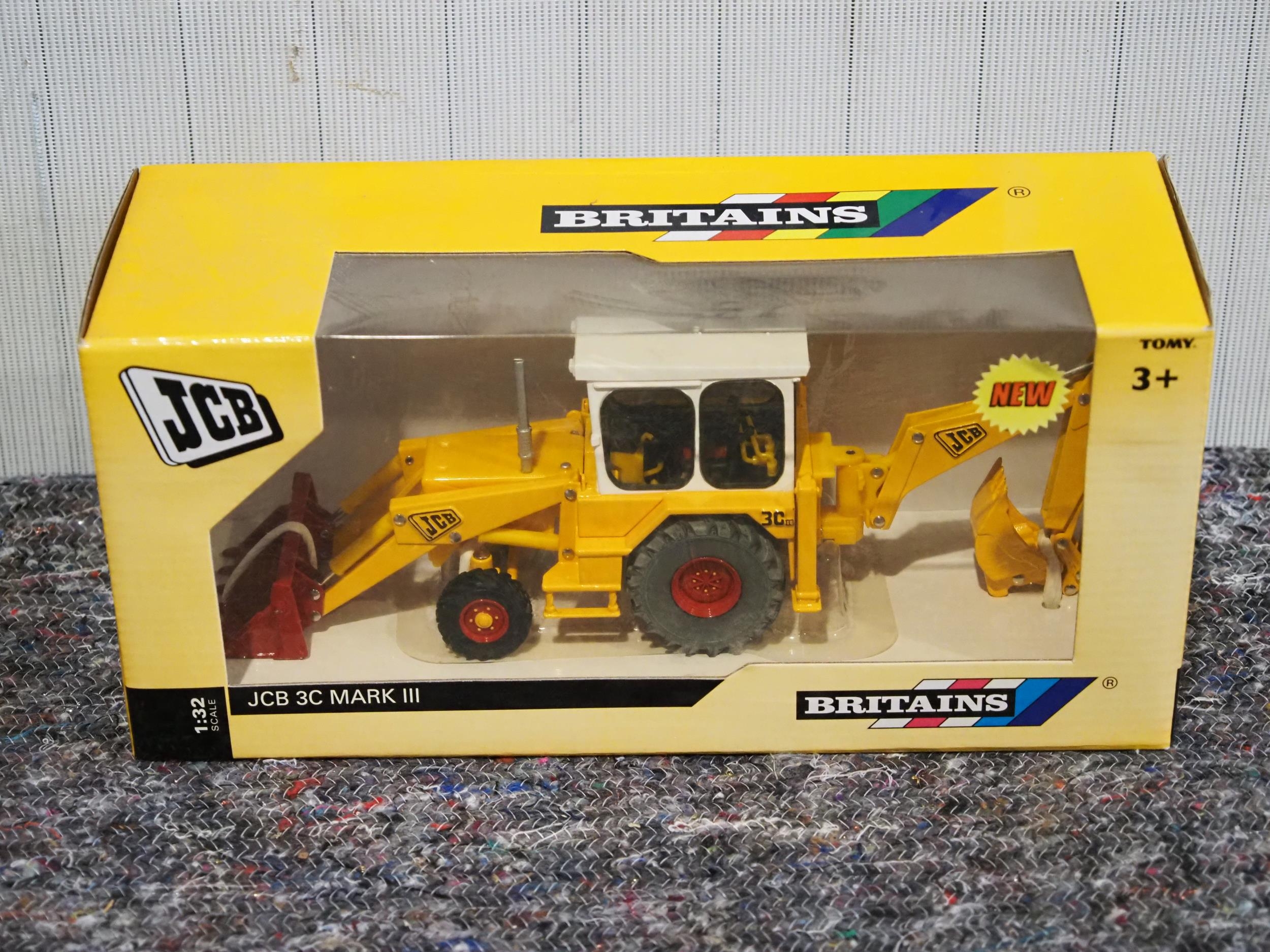 Scale model JCB 3C Mk III