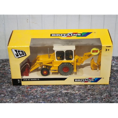Scale model JCB 3C Mk III