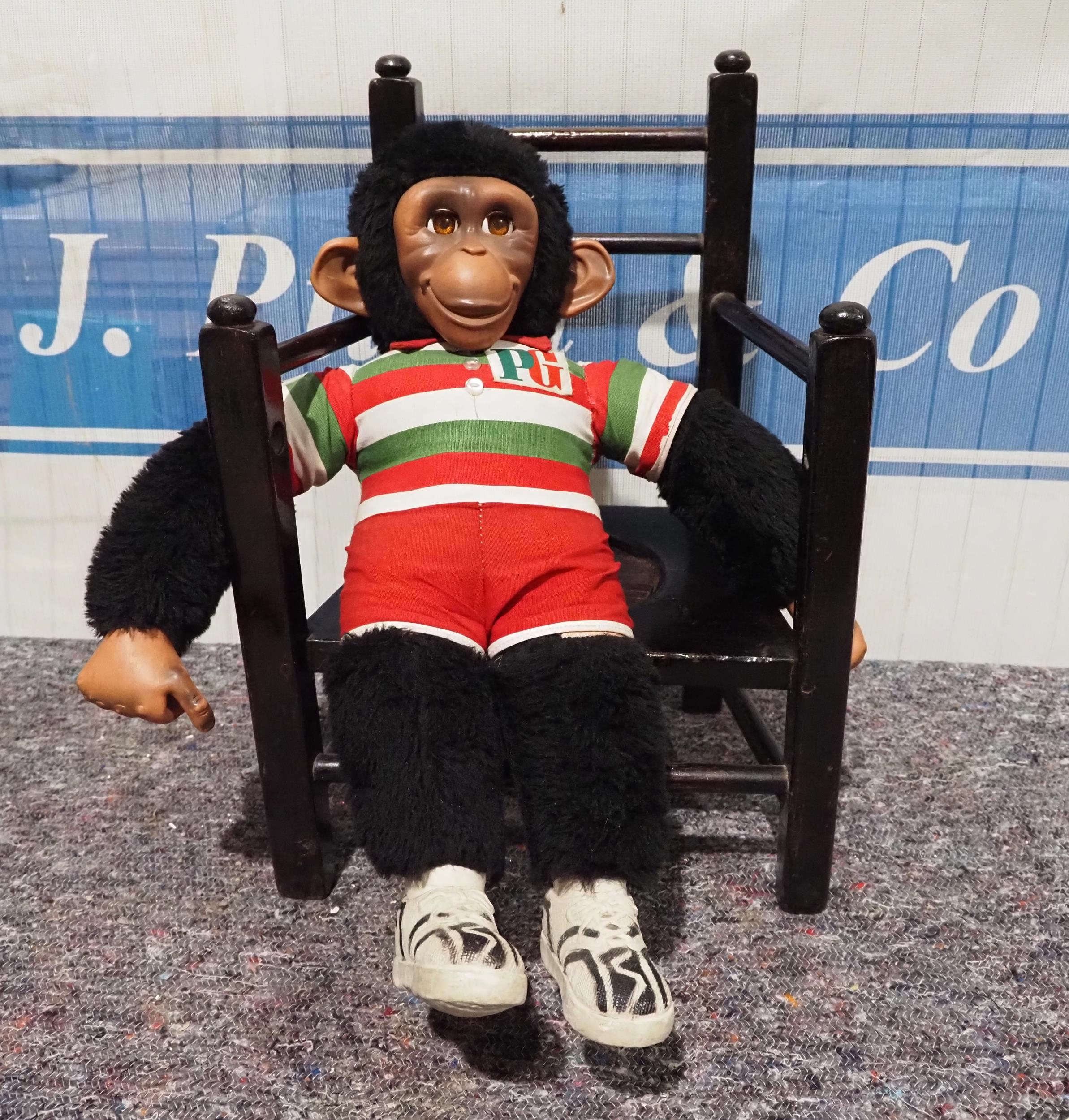 Original PG Tips monkey. Bought in the sale of the contents of the ...