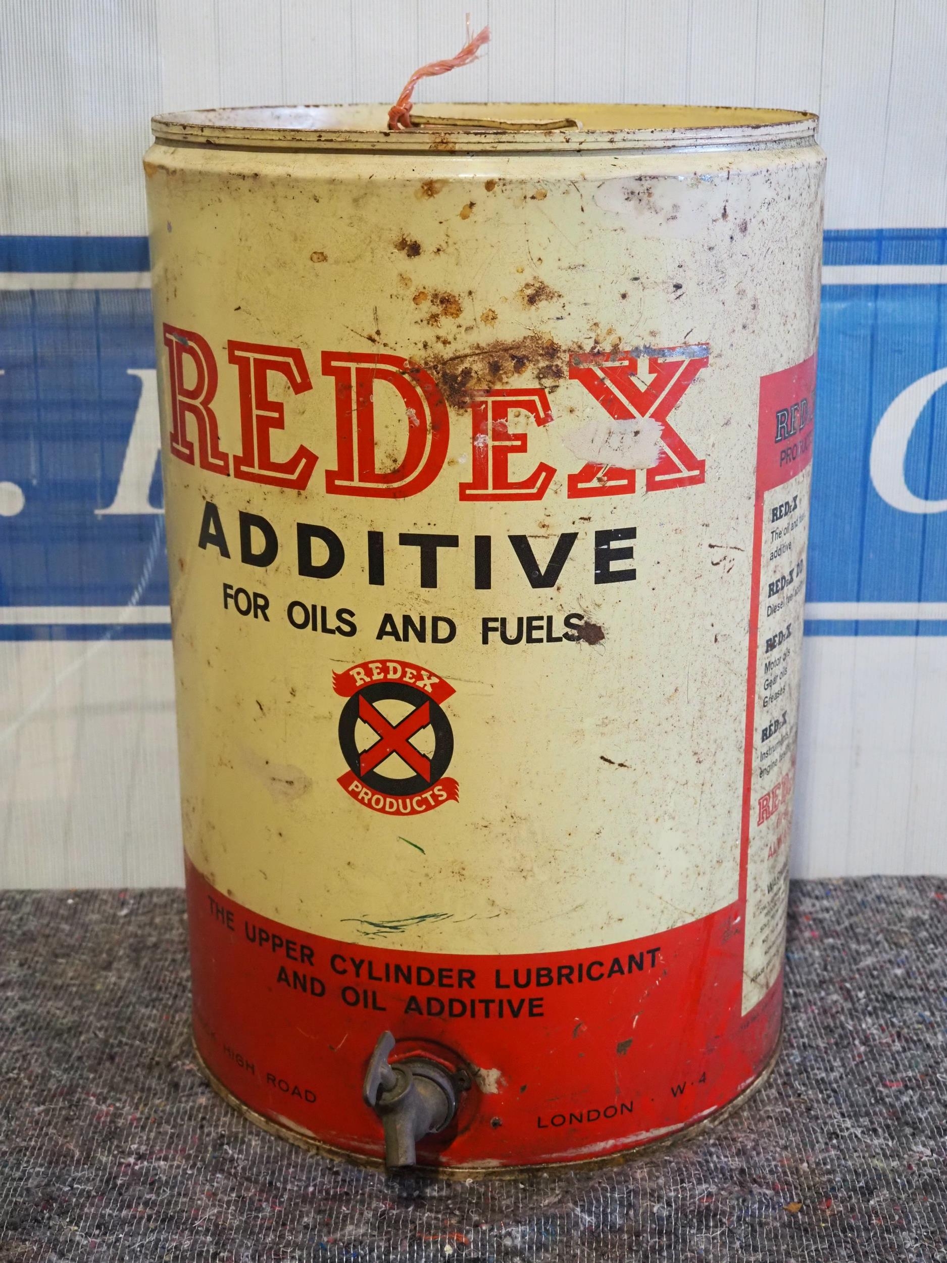 10 Gallon oil drum - Redex Additive