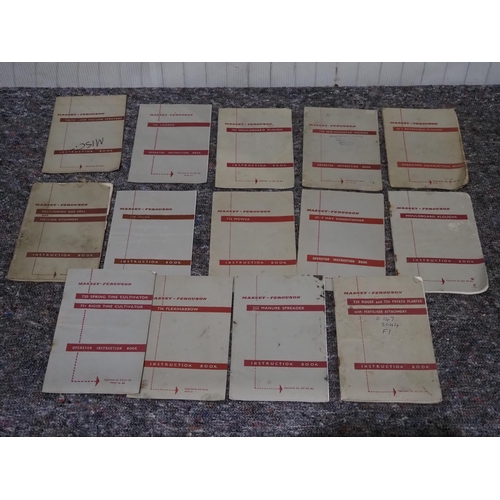 Massey Ferguson implement instruction books - 14