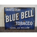 Enamel sign - Blue Bell Tobacco 30" x 40"