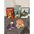 Advertising showcards, Lyles golden syrup, VP wine and Sylko