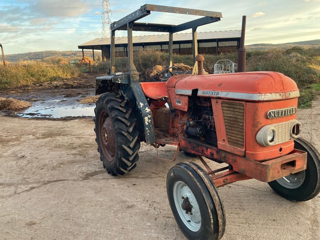 Nuffield 3/45 tractor. Runs and drives