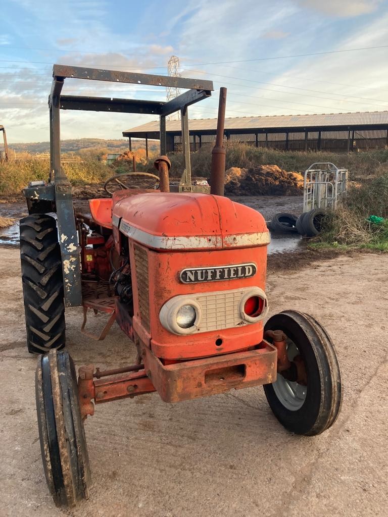 Nuffield 3/45 tractor. Runs and drives