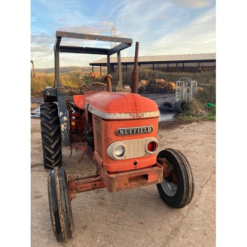 Nuffield 3/45 tractor. Runs and drives