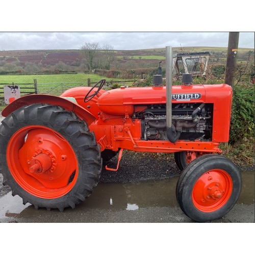 Nuffield Universal tractor. Fitted with 4.2L V12 Jaguar engine ...