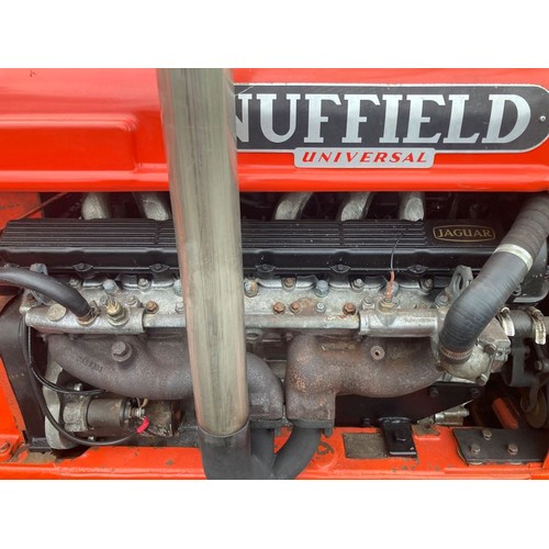 Nuffield Universal tractor. Fitted with 4.2L V12 Jaguar engine ...