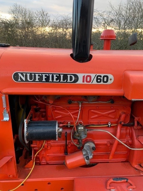 Nuffield 10/60 tractor, 1965. Runs and drives. Recently featured on the cover of Tractor magazine. R