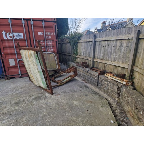 Duncan cab to fit County tractor 1004, c/w all mounting brackets