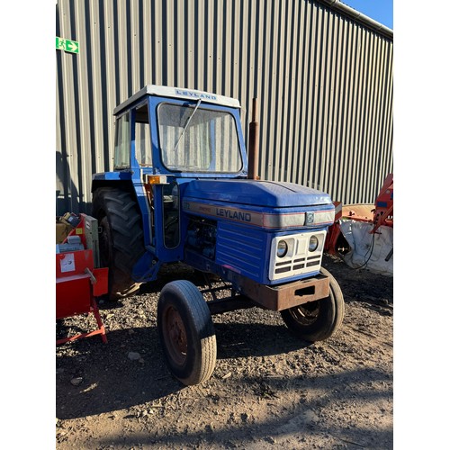 Leyland 272 tractor, 1978. Runs and drives, 4742 hours showing. Reg ...