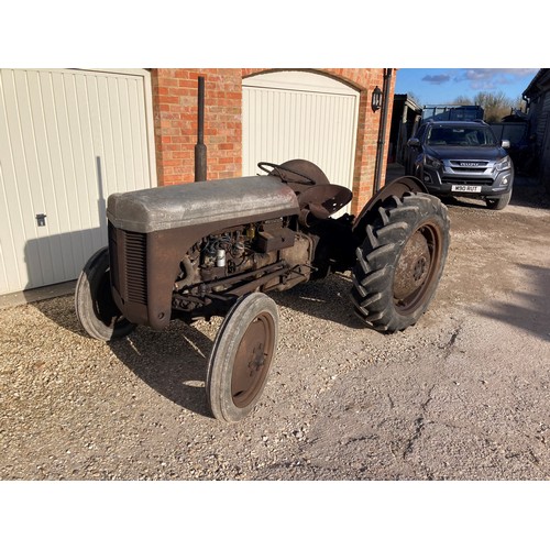 Ferguson TED 20 tractor, aluminium top, 1952. No logbook