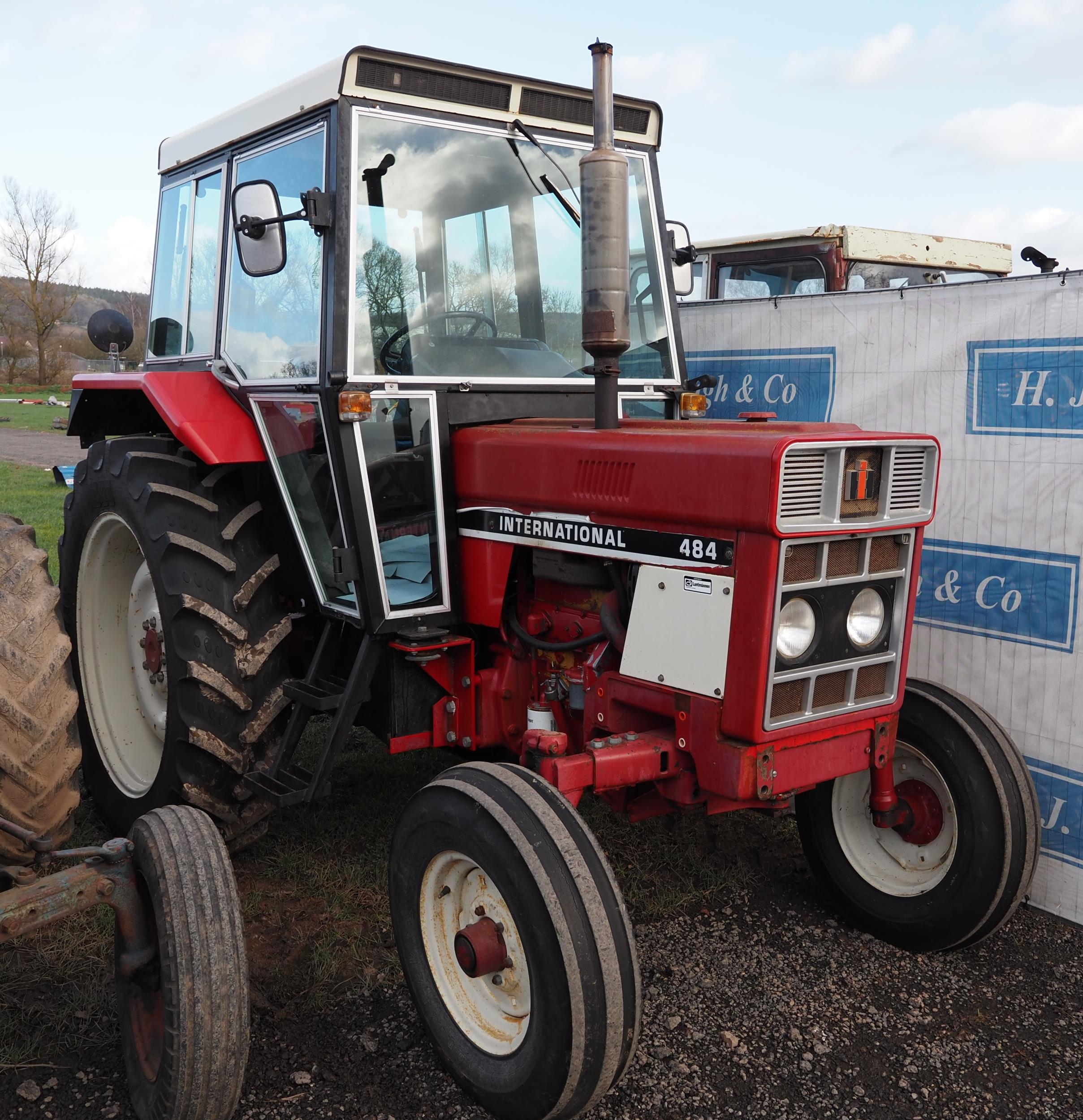 International 484 Tractor 1985 Runs And Drives Very Tidy Imported