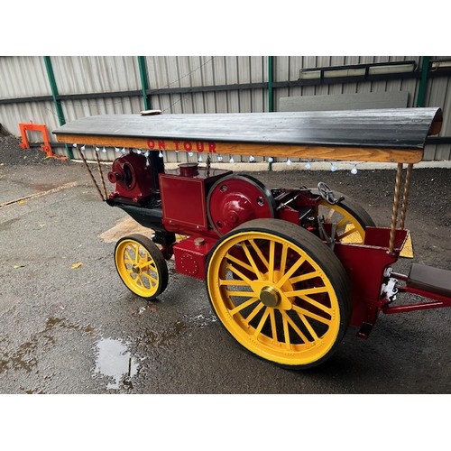 Replica John Fowler steam engine. No. 15657. R3 Long box compound ...
