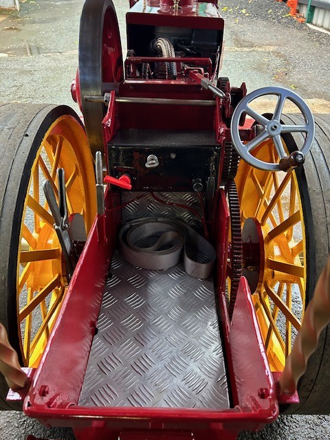 Replica John Fowler steam engine. No. 15657. R3 Long box compound ...