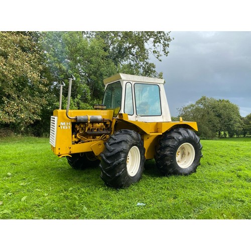 Muir-Hill 161 tractor. Rare tractor. Serial no. 161A10514 Reg. EHJ 793H