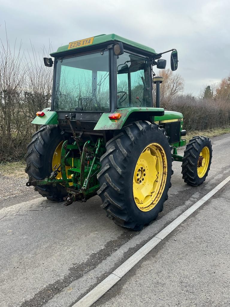 John Deere 3050 tractor. Runs and drives, 10204 hours showing. Reg ...