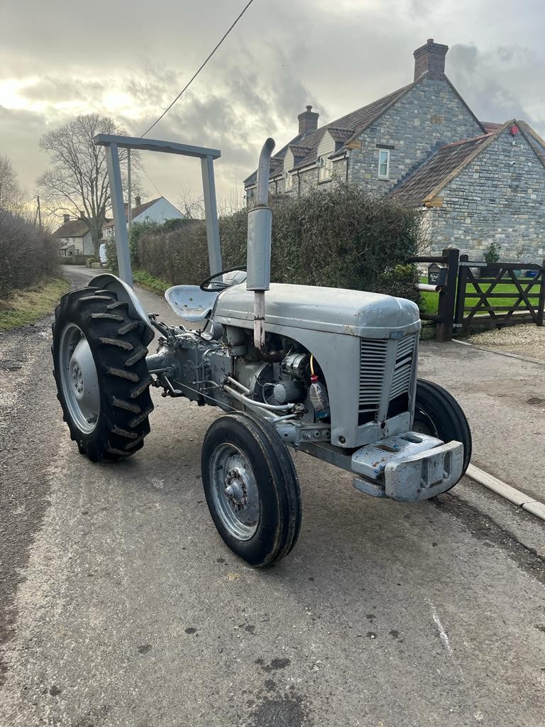 Ferguson T20 tractor with Mitsubishi engine.