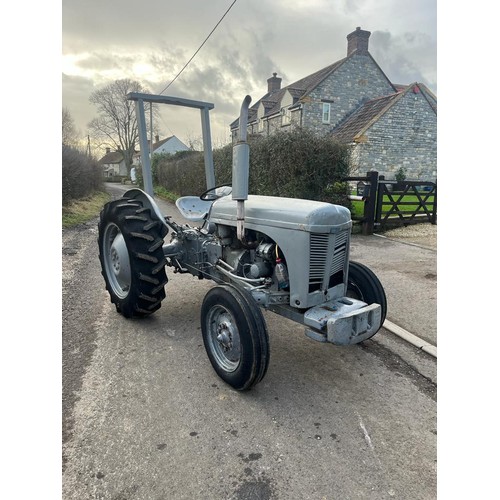 Ferguson T20 tractor with Mitsubishi engine.
