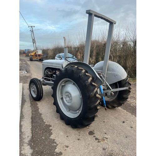 Ferguson T20 tractor with Mitsubishi engine.