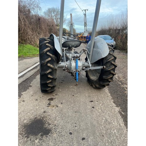 Ferguson T20 tractor with Mitsubishi engine.